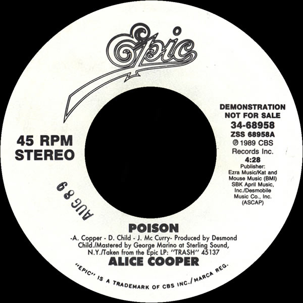 Trash Discography - Alice Cooper eChive